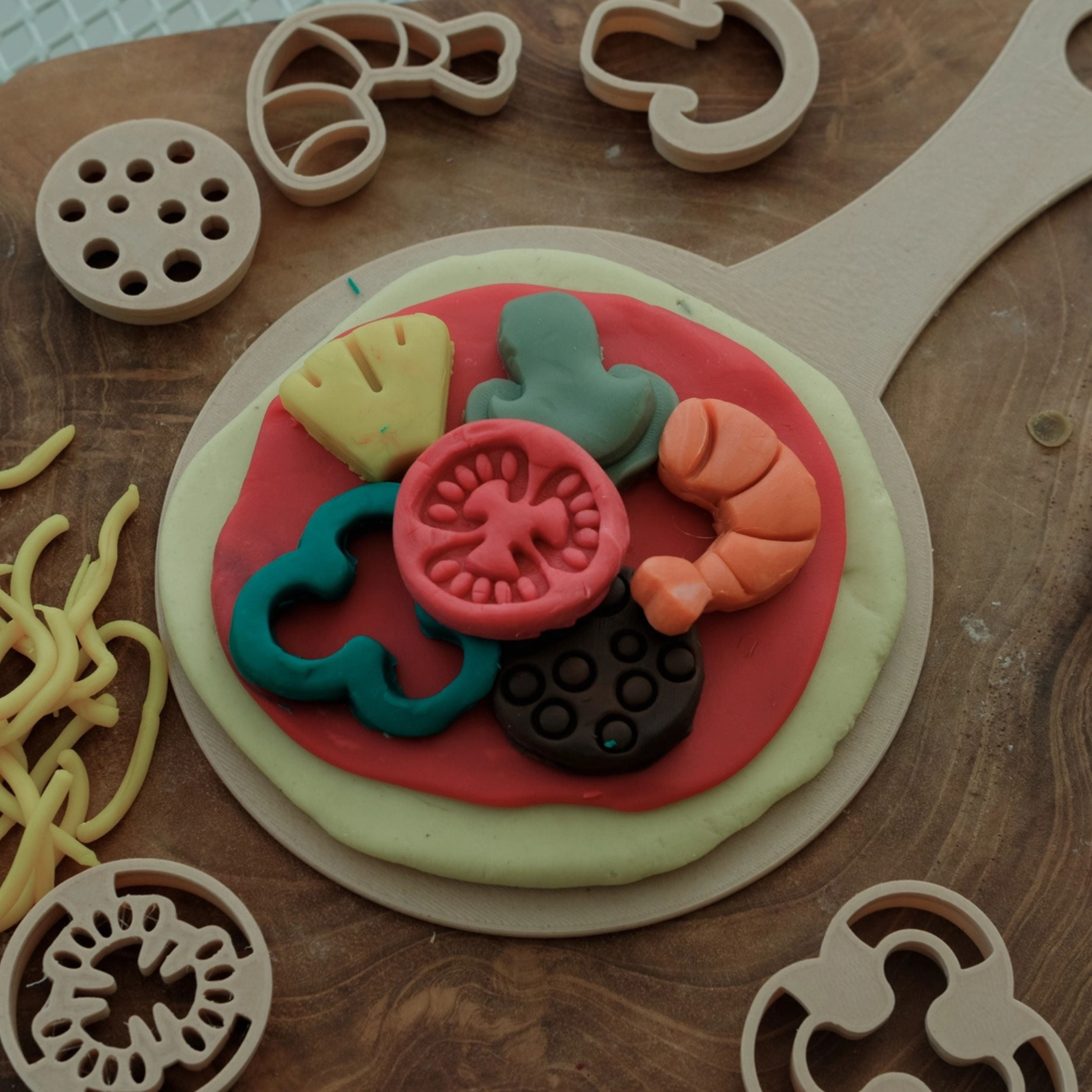 Pizza Playdough Eco Cutter Set | The Playful Peacock