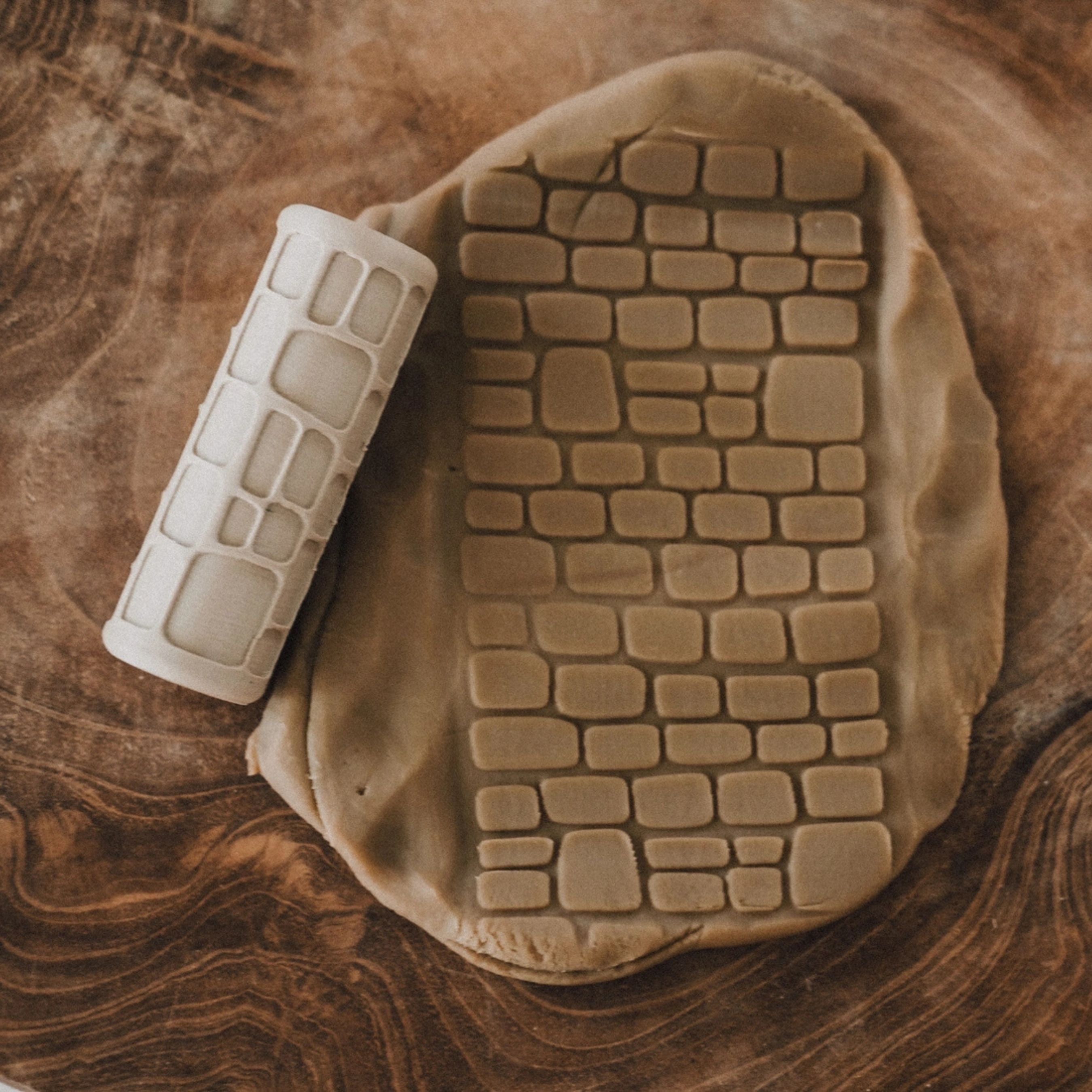 Eco Cobblestone Path Playdough Roller | The Playful Peacock