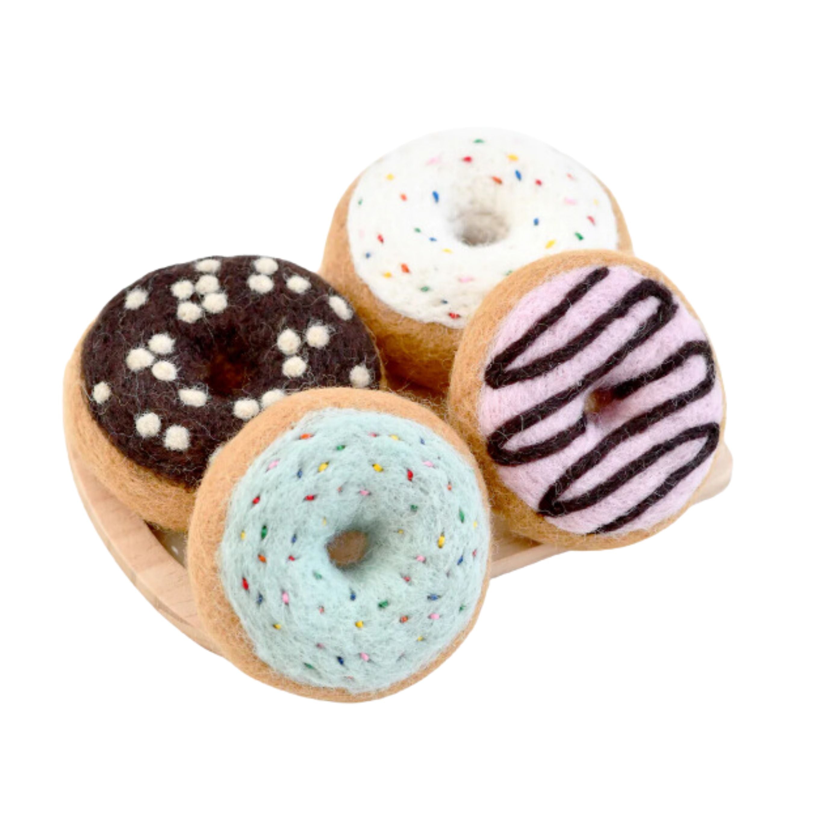 Felt Donuts Play Food Set | Tara Treasures – The Playful Peacock