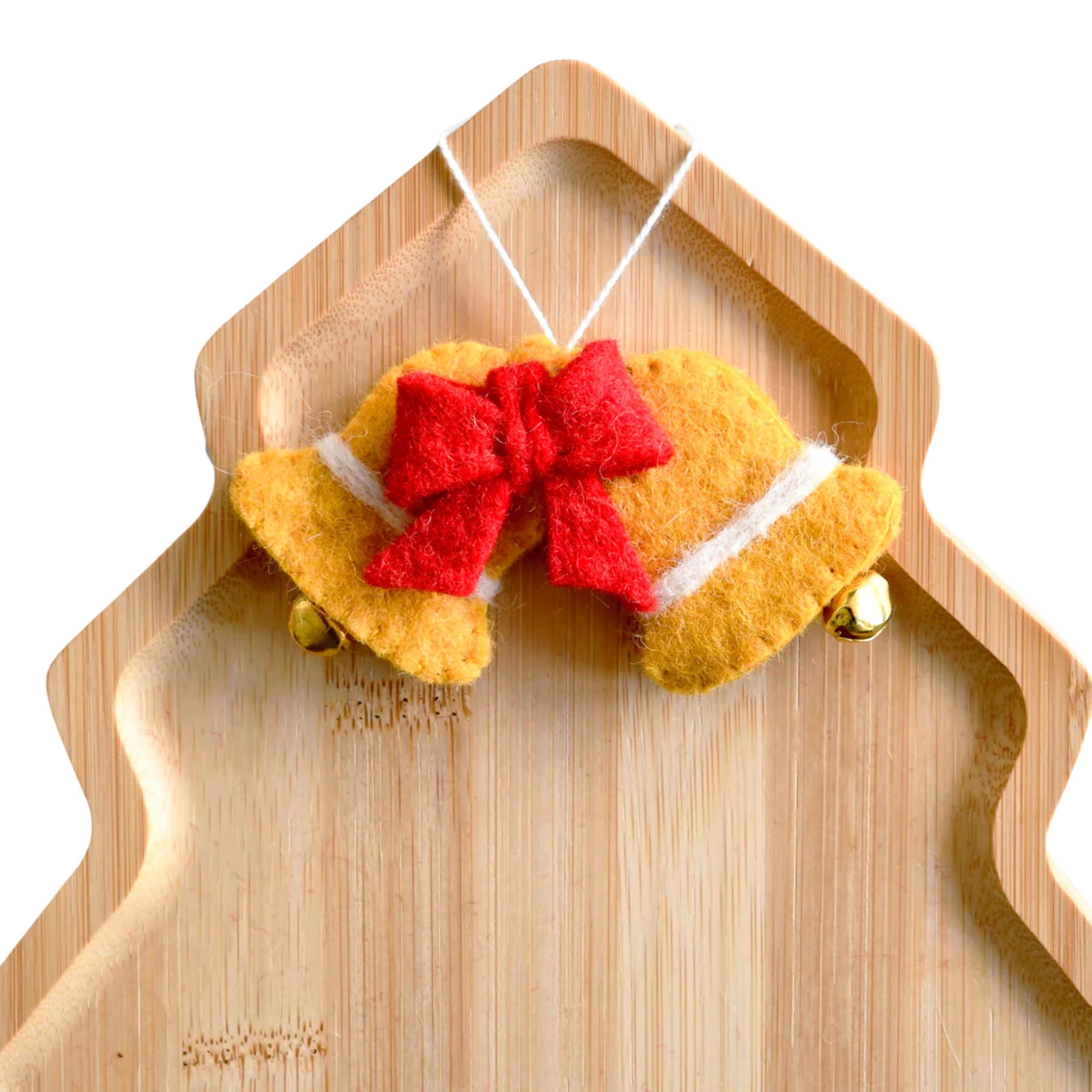 Felt Christmas Bells Ornament | Tara Treasures Canada – The Playful Peacock