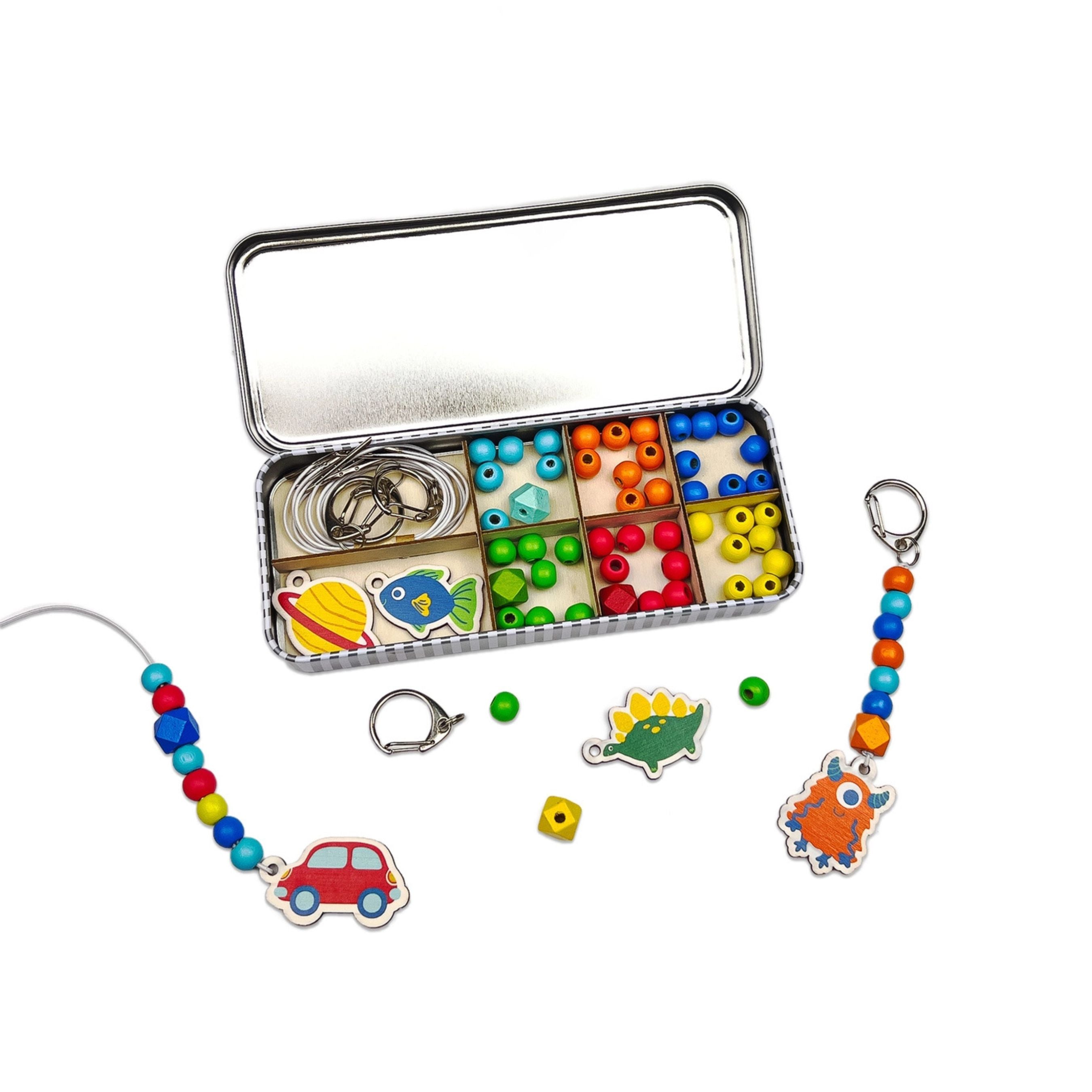 Allsorts Key Ring Making Craft Kit | The Playful Peacock