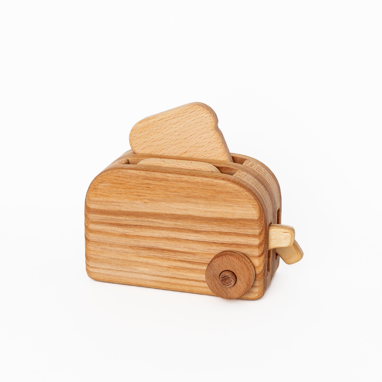 Handmade Wooden Play Toaster for Kids | The Playful Peacock