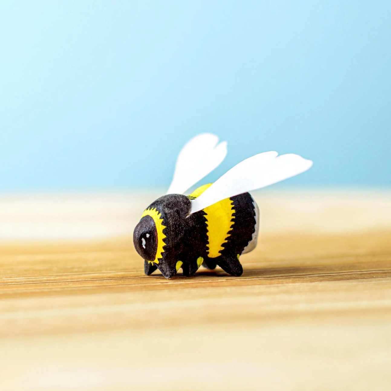 Bumbu Toys Wooden Bumblebee | Toy Bee | The Playful Peacock