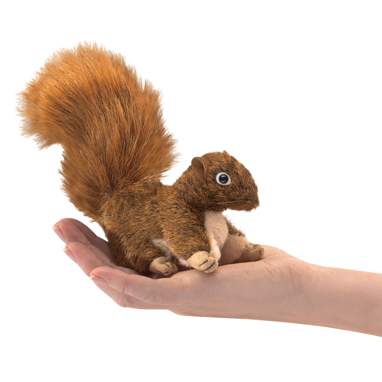 Folkmanis Red Squirrel Finger Puppet | The Playful Peacock