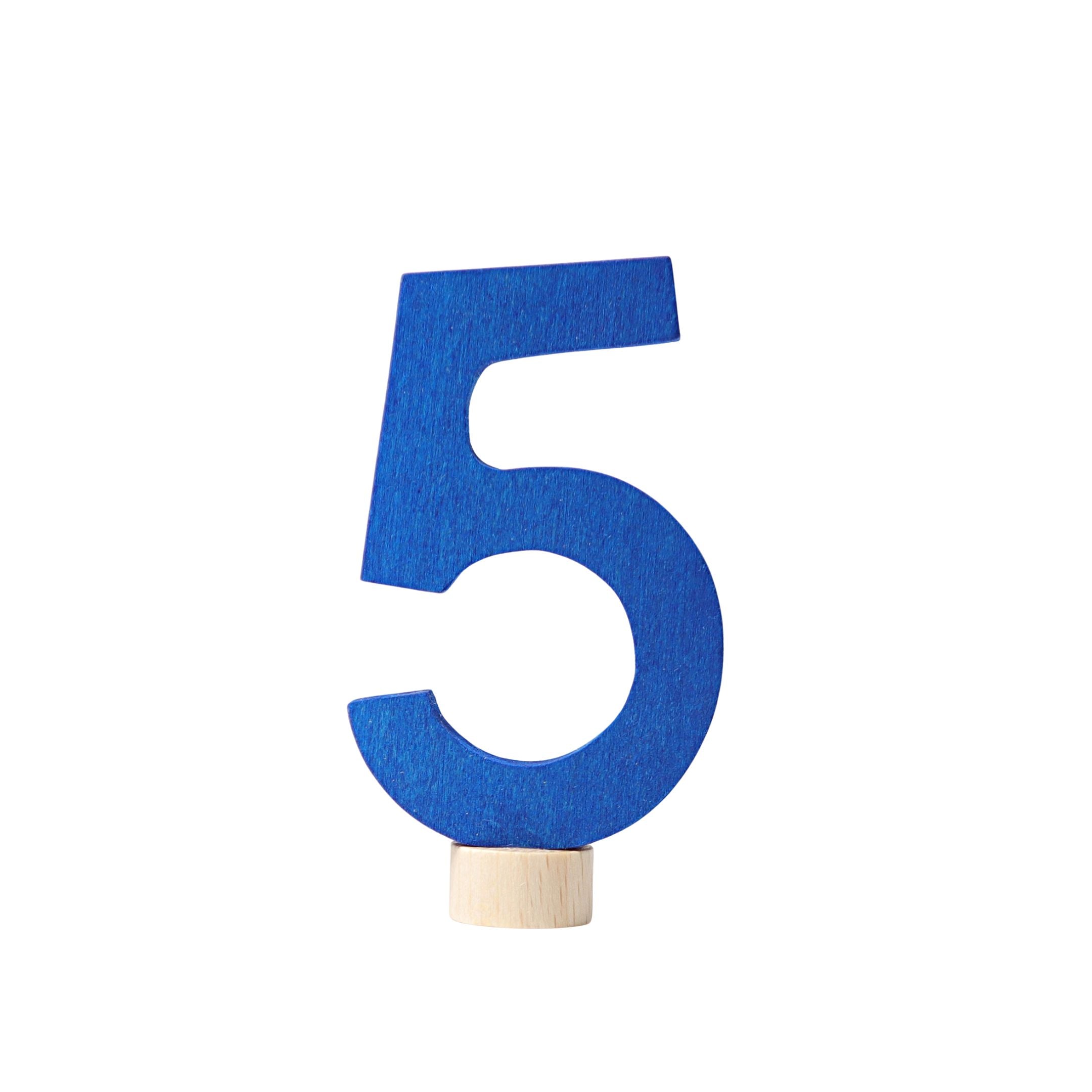 Grimm's Deco Number Five for Birthday Rings | The Playful Peacock