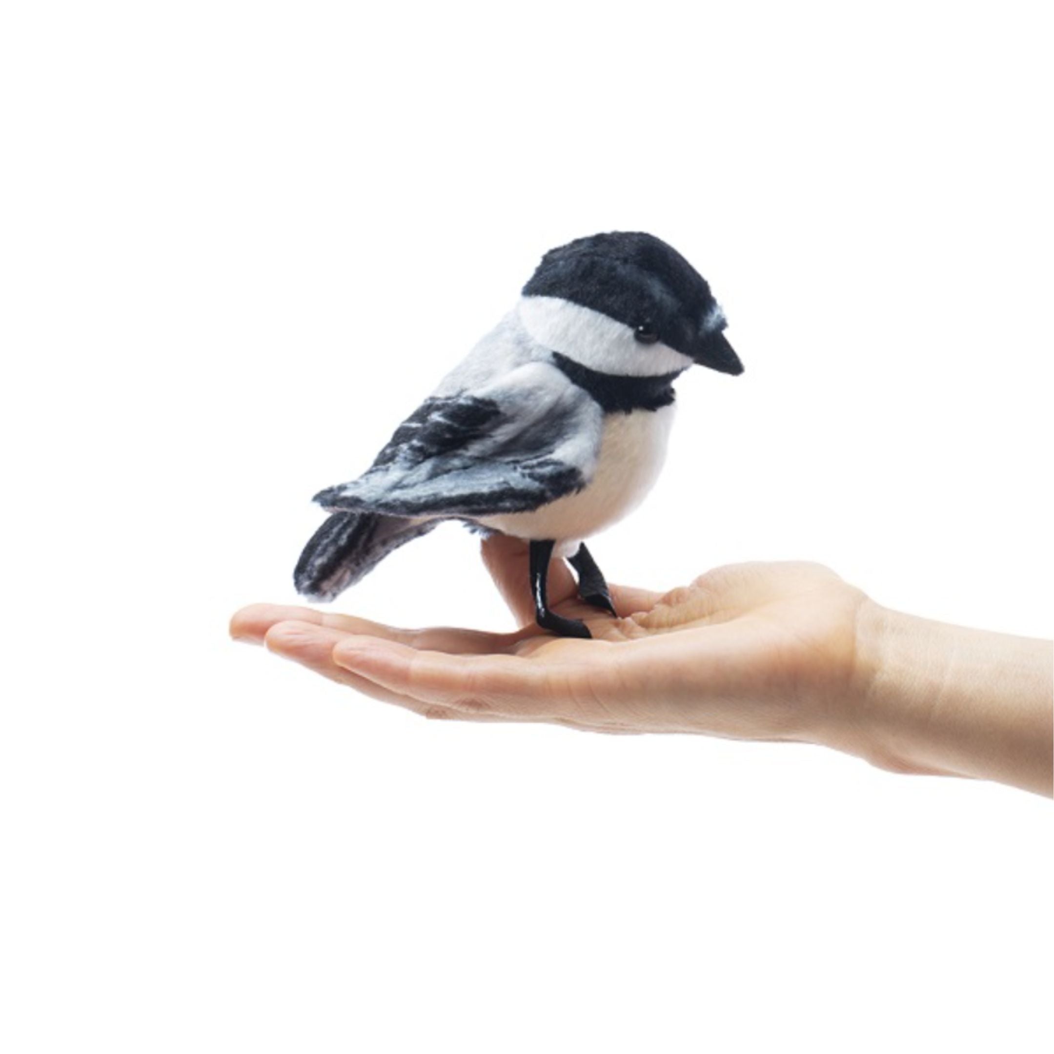 Folkmanis Mini Chickadee Finger Puppet | The Playful Peacock