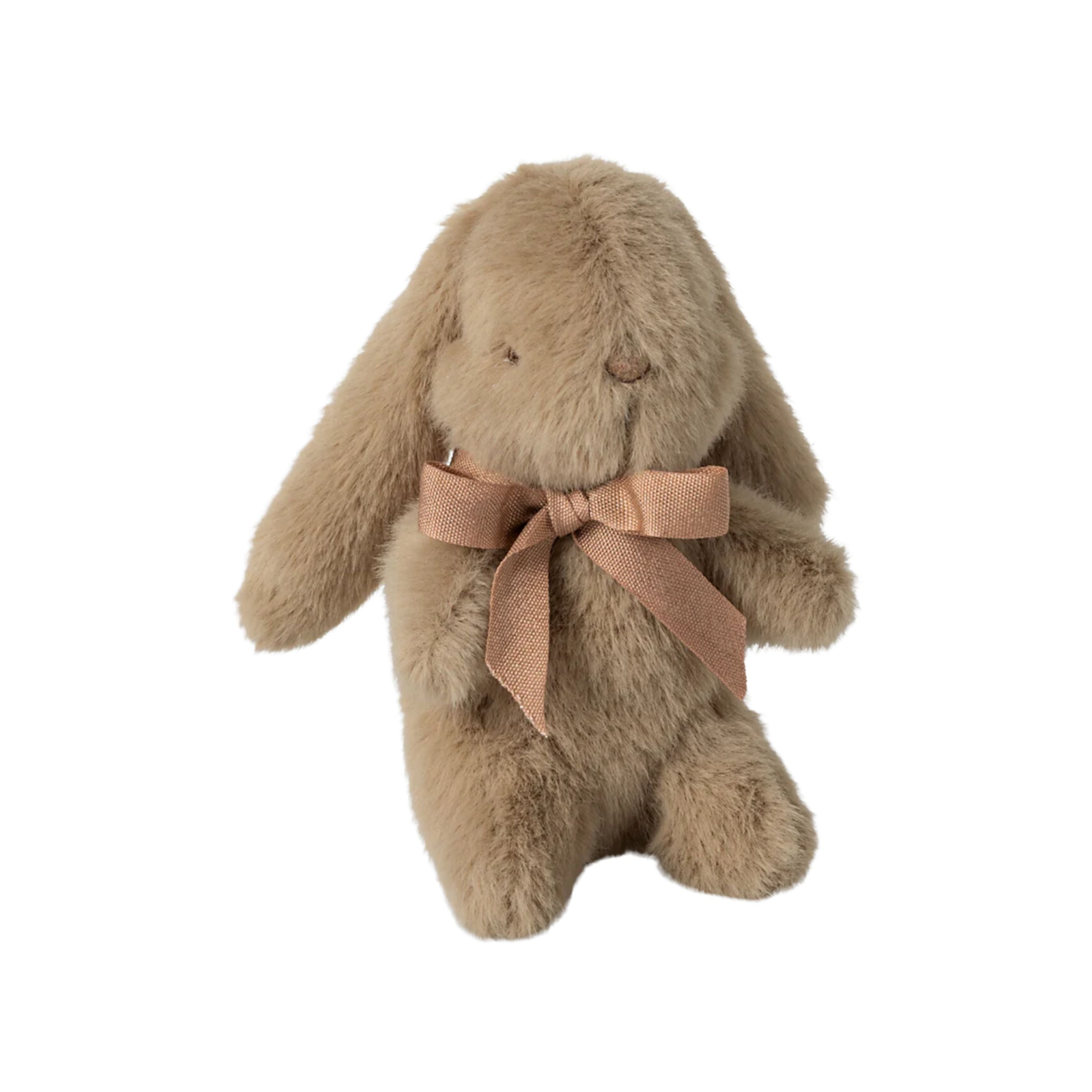 Maileg Mini Plush Bunny | Soft Brown Bunny for Children – The Playful ...
