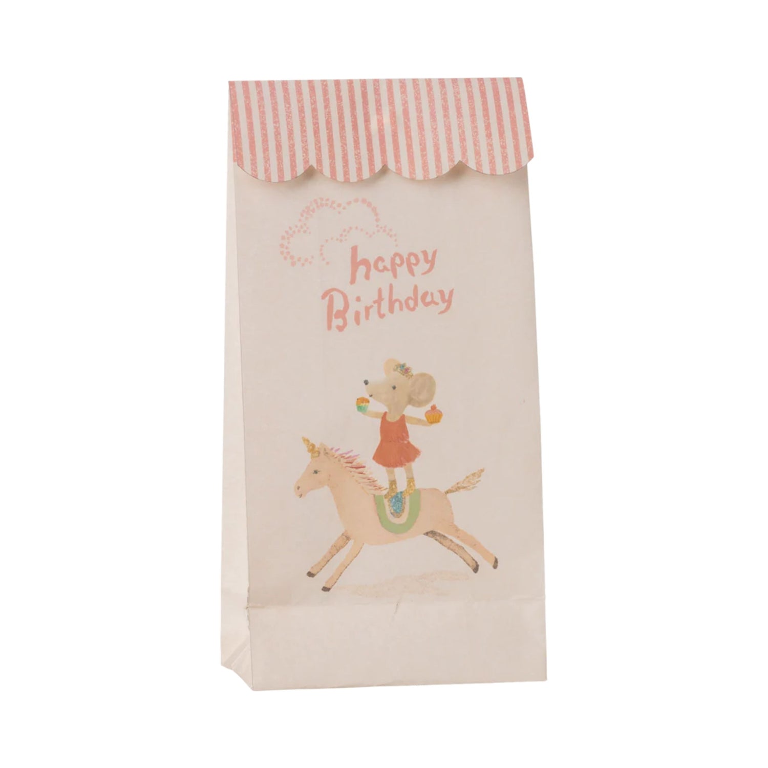 Maileg Canada | Happy Birthday Unicorn Paper Goodie Bag – The Playful ...