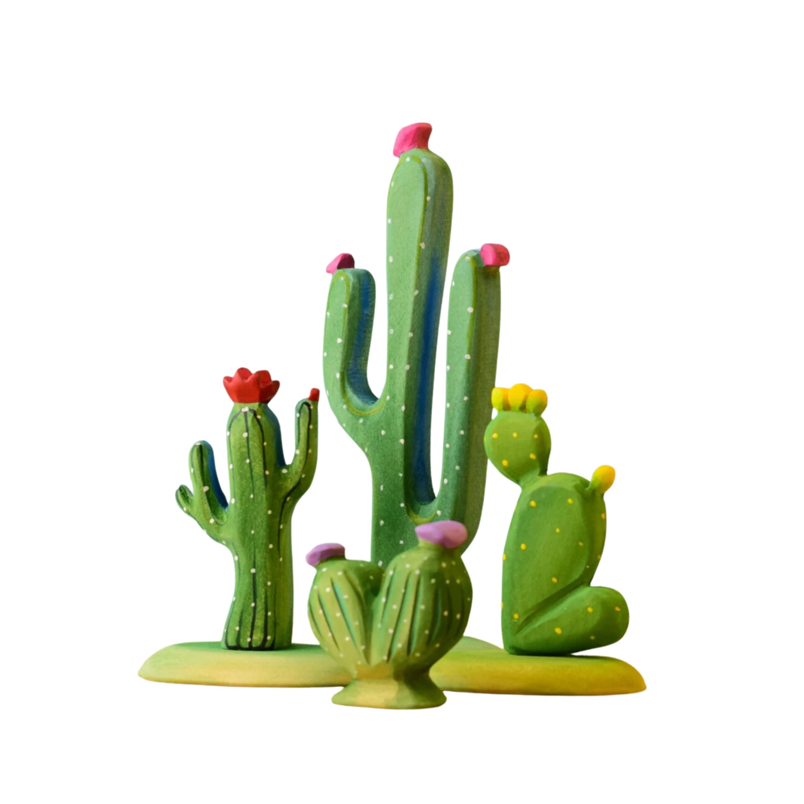 Bumbu Toys Wooden Cacti Set | The Playful Peacock
