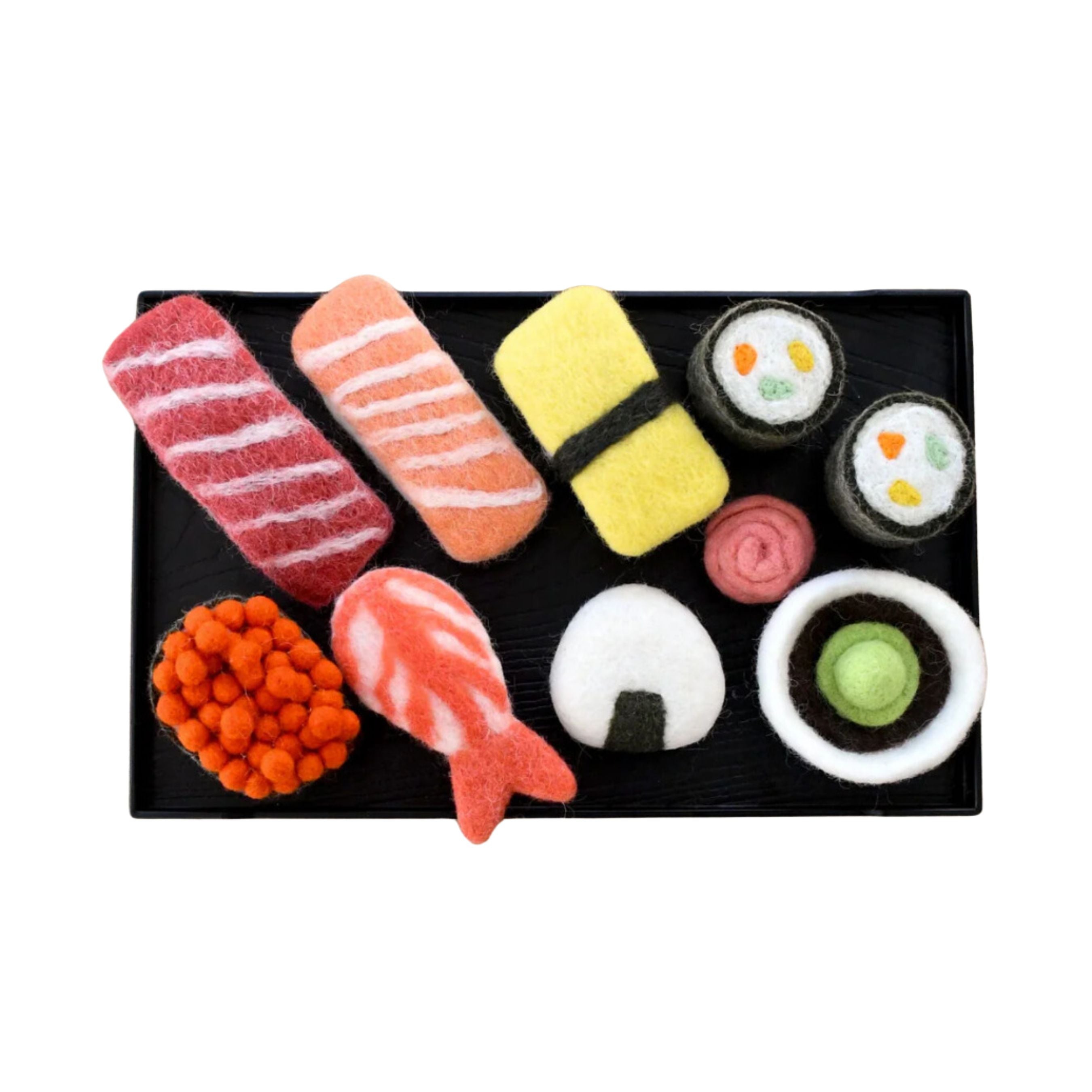 Felt Sushi Play Food Set | Tara Treasures – The Playful Peacock