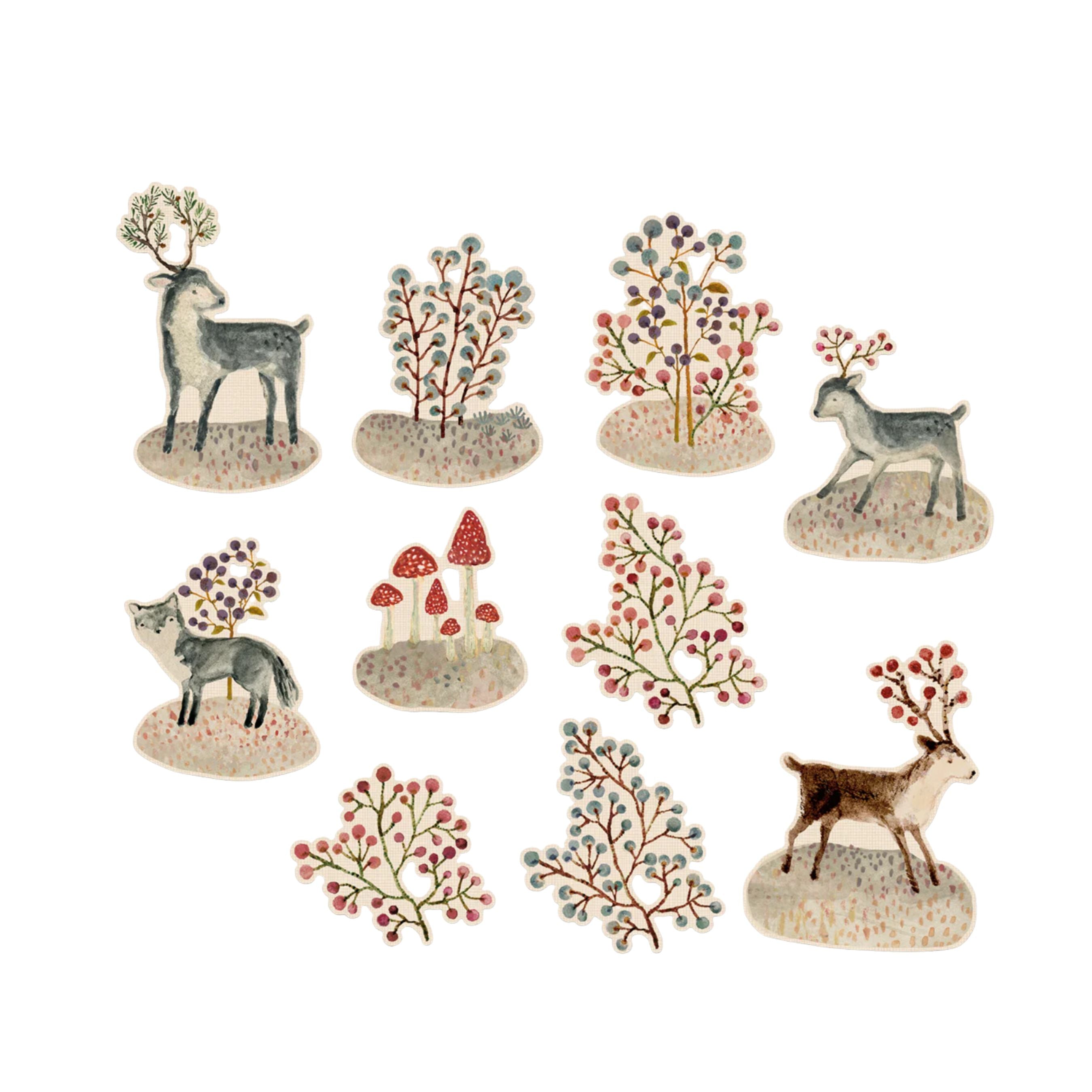 Maileg Christmas Gift Tags Winter Wonderland | Playful Peacock – The ...