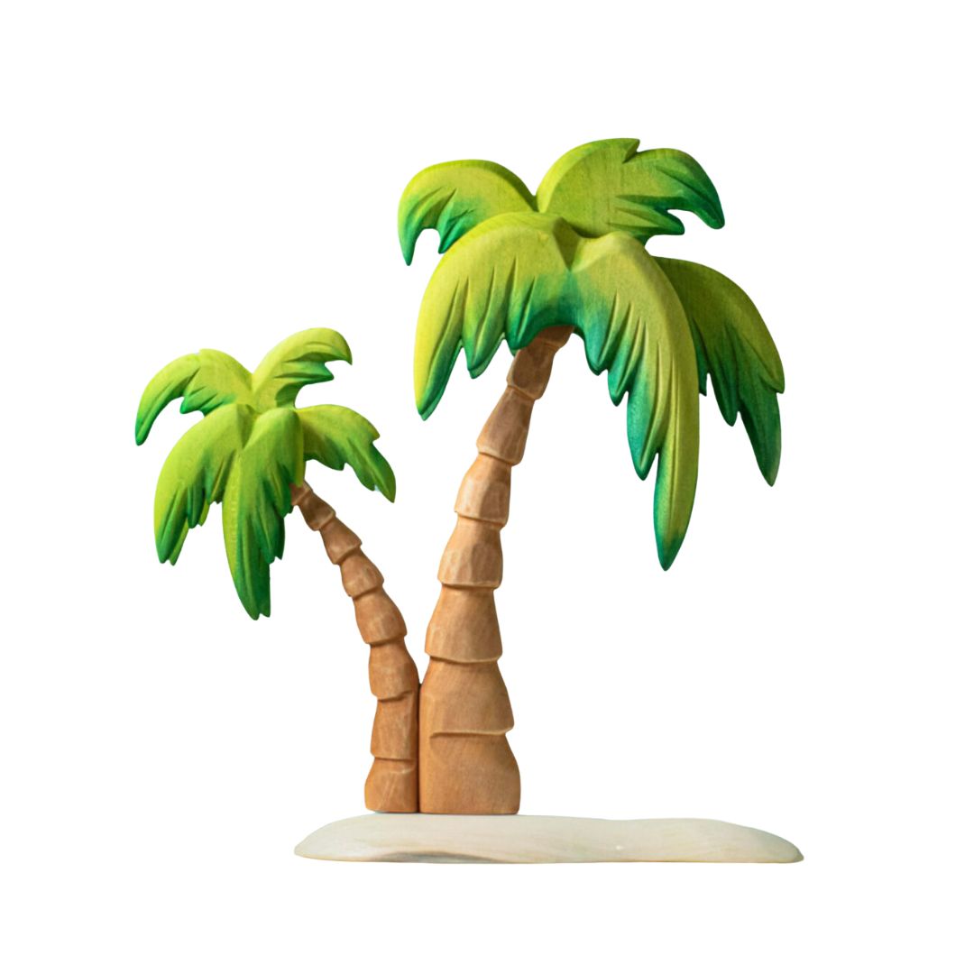 Bumbu Toys Wooden Palm Tree I Tropical Beach Play Set for Kids – The ...