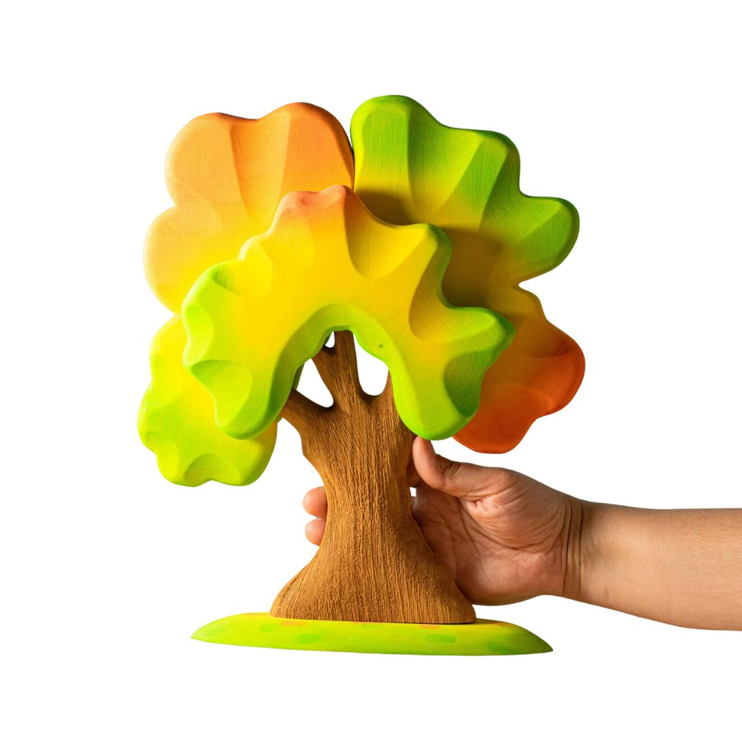 Bumbu Large Autumn Oak Tree I Bumbu Toys Canada – The Playful Peacock