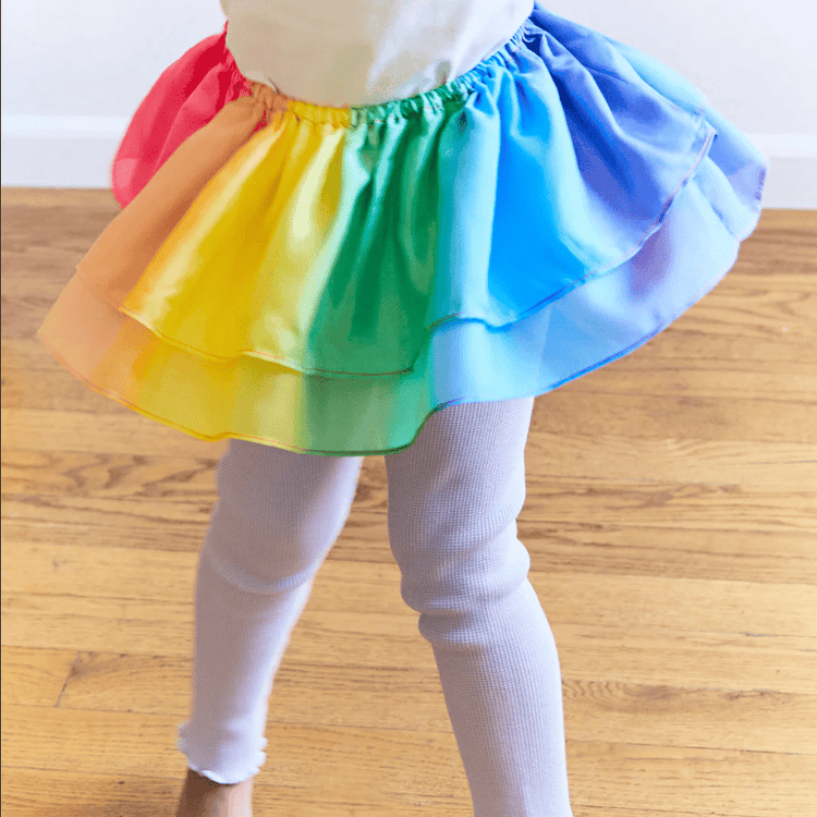 100% Silk Dress-Up Tutu (Rainbow) | Children's Dress Up | The Playful ...