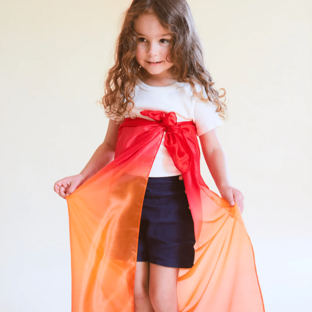 Enchanted Play Silk (Fire) – The Playful Peacock