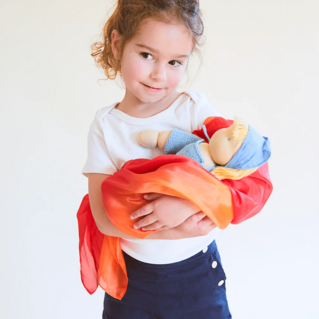 Enchanted Play Silk (Fire) – The Playful Peacock