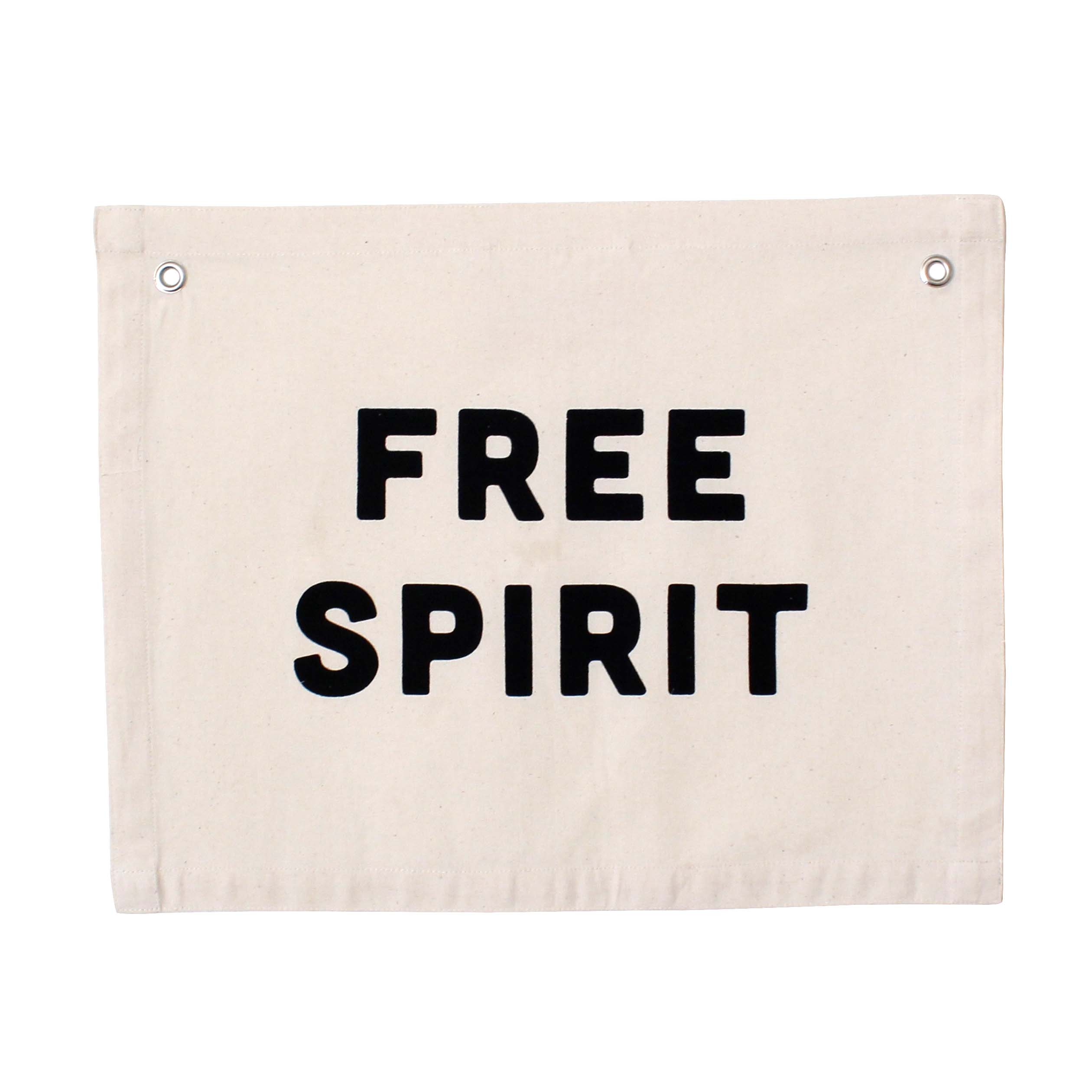 Free Spirit Banner | Child Room Decoration | The Playful Peacock
