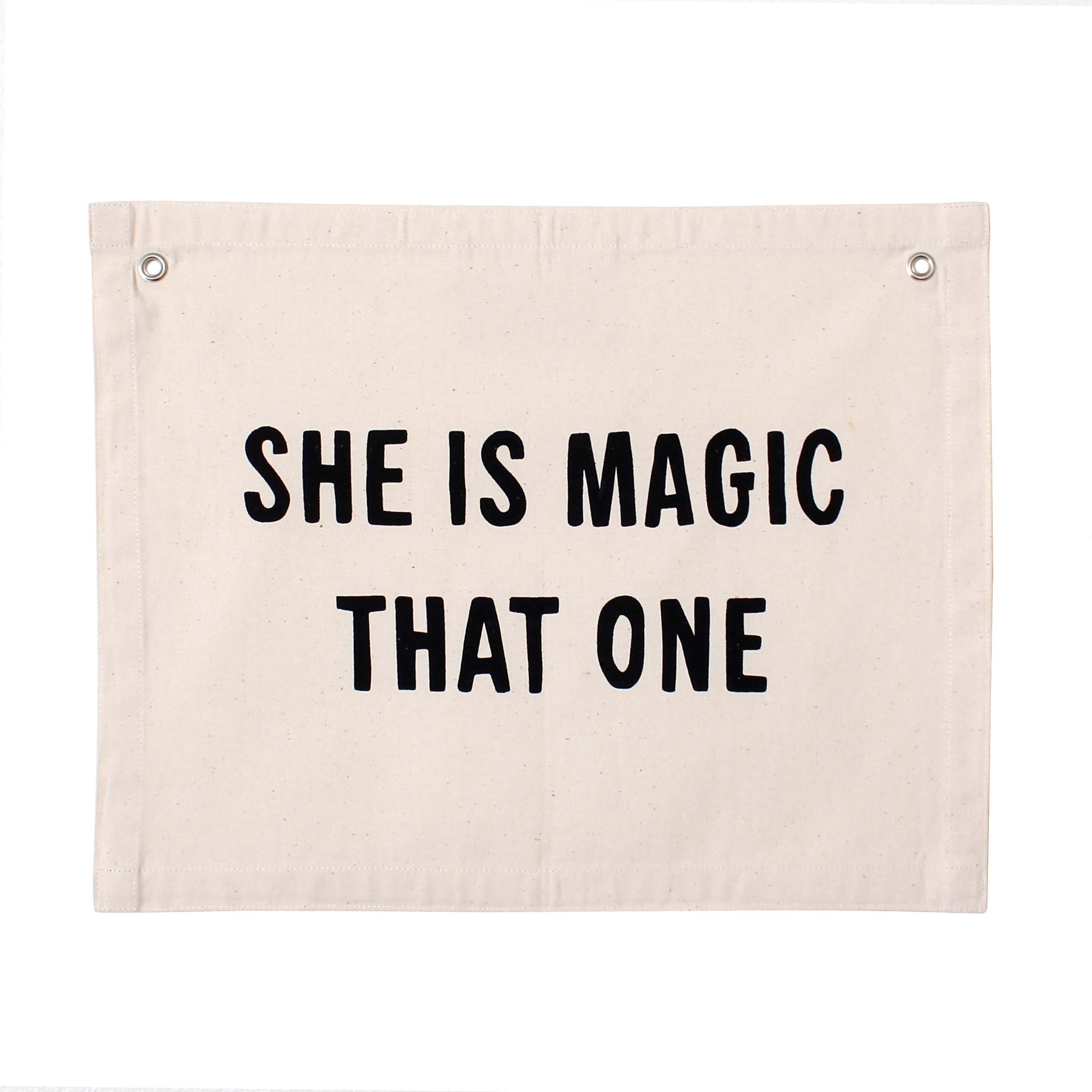 She is Magic Canvas Banner | Wall Art | The Playful Peacock
