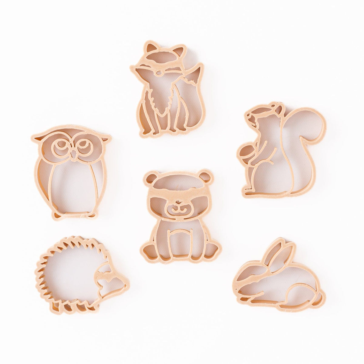 Mini Woodland Animals Play Dough Cutter Set | The Playful Peacock