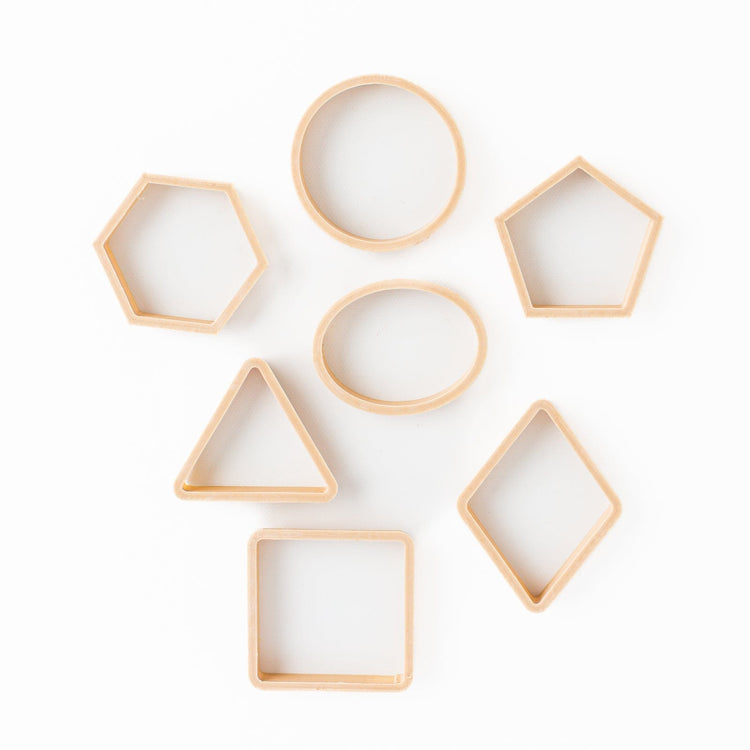 Shapes Eco Cutter Playdough Set – The Playful Peacock